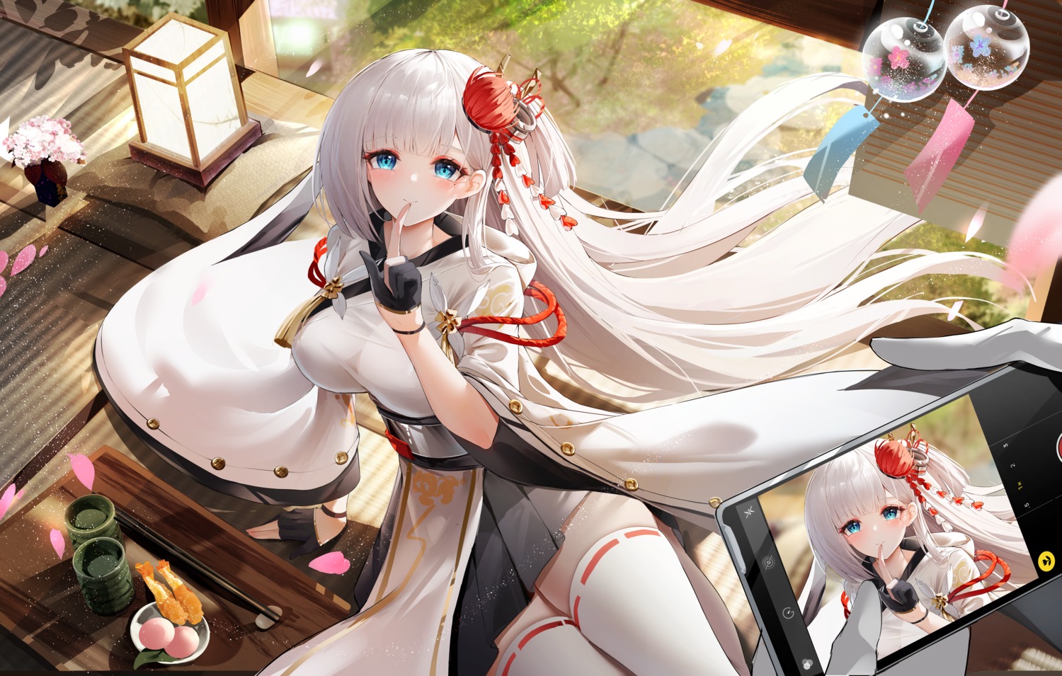 suencaidi2008 azur lane shoukaku (azur lane) japanese clothes thighhighs | #1232581 | yande.re